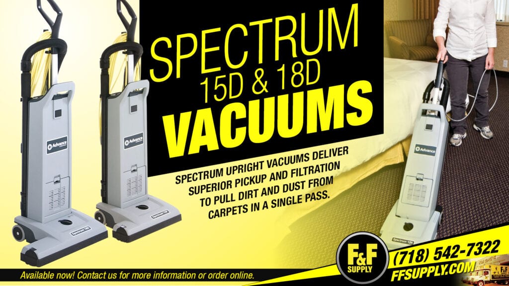 Spectrum Vacuums in Stock - F&F Supply