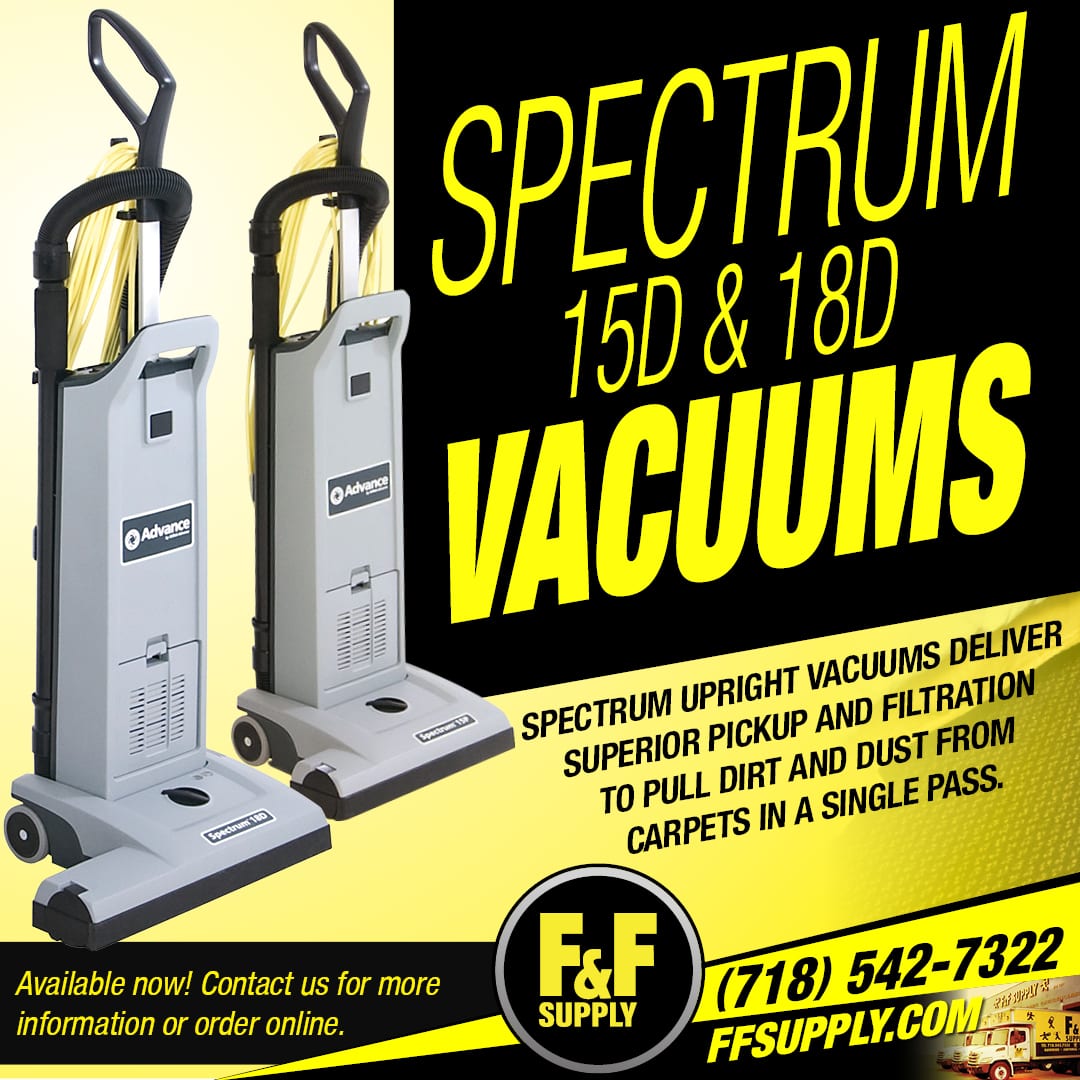 Spectrum Vacuums in Stock - F&F Supply